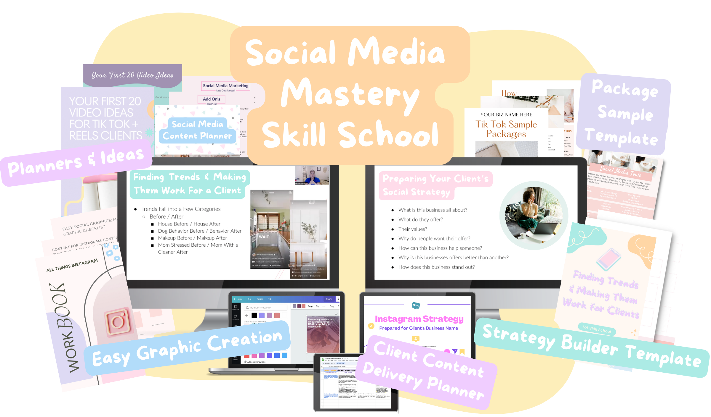 Social Savvy Strategy – VA Skill School